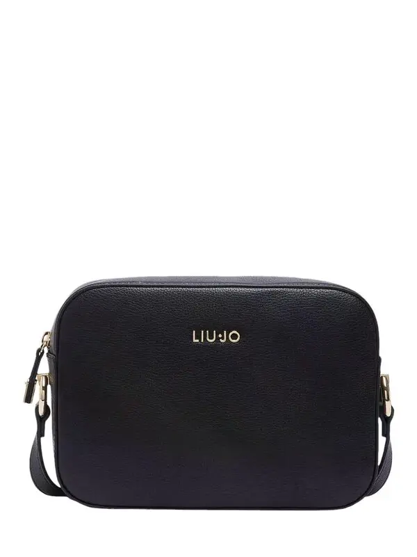 Liu Jo Logo Detail Crossbody Bag - Black
