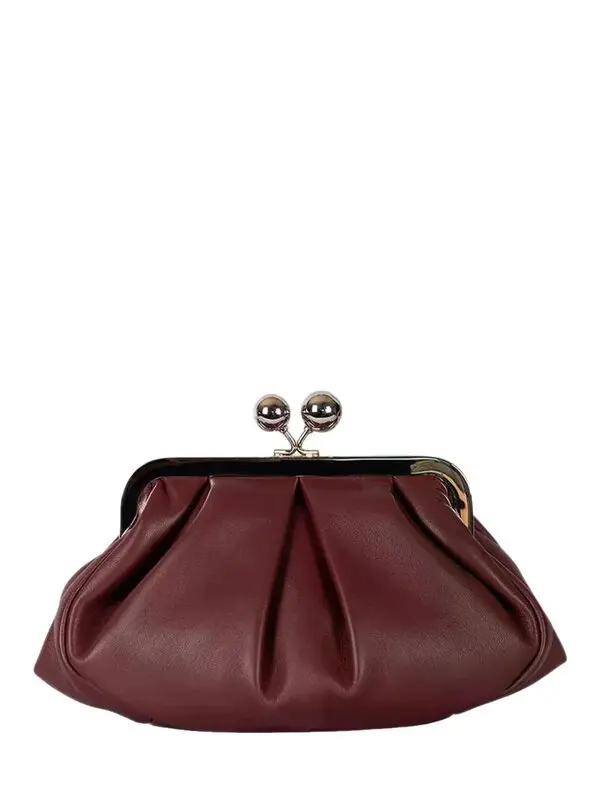 Max Mara Small Pasticcino Clutch Bag - Red