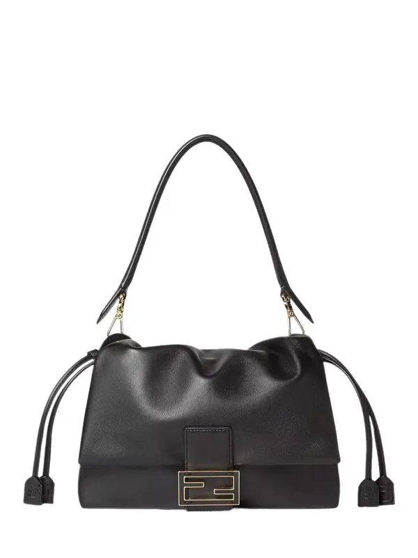 Fendi Medium Mamma Baguette Shoulder Bag - Black
