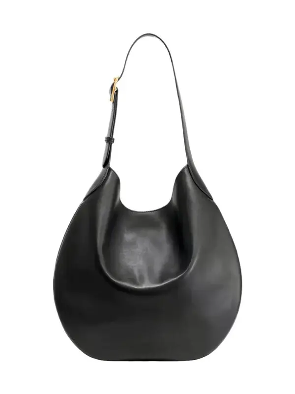 NILI LOTAN Jagger Leather Tote Bag - Black