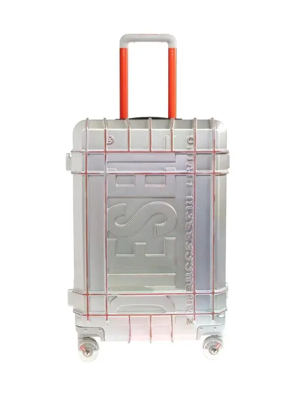 DIESEL® Embossed Logo Trolley - Silver