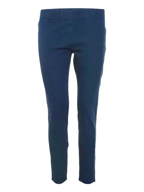 JOSEPH Stretch Gabardine Leggings - Blue
