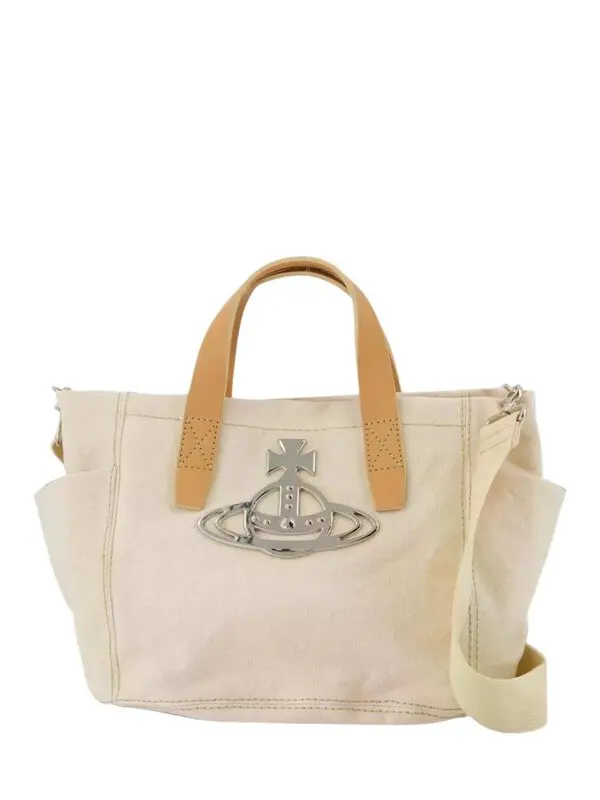 VIVIENNE WESTWOOD Henry Tote Bag - Neutrals