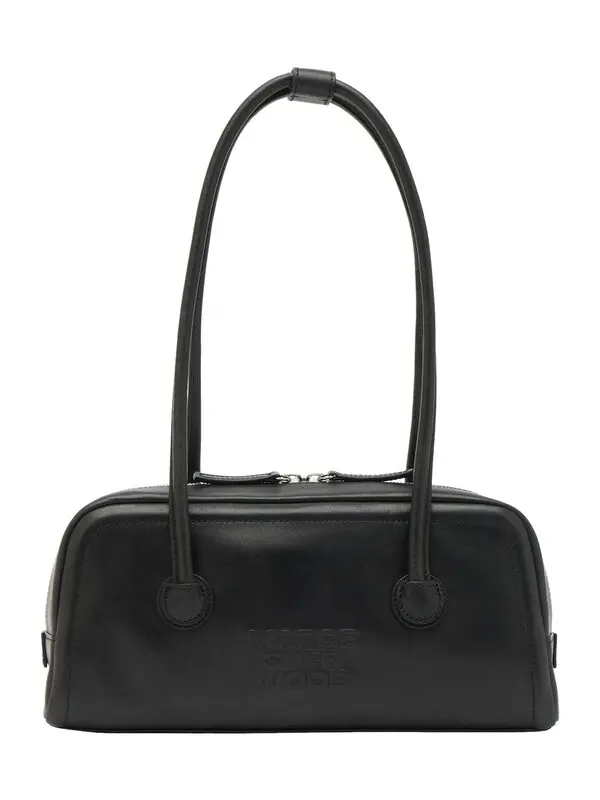 MARGESHERWOOD Soft Boston Ew Bag - Black Pull-up