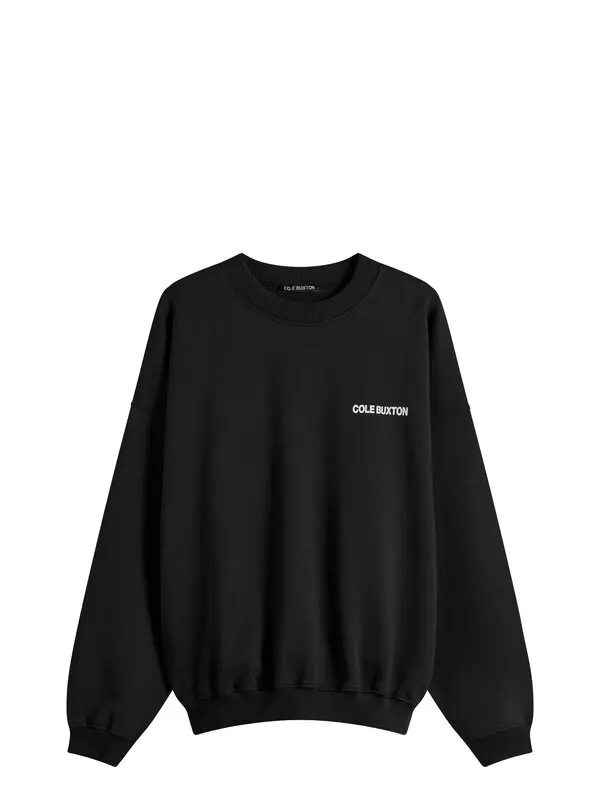 COLE BUXTON Cb Sportswear Sweatshirt - Black