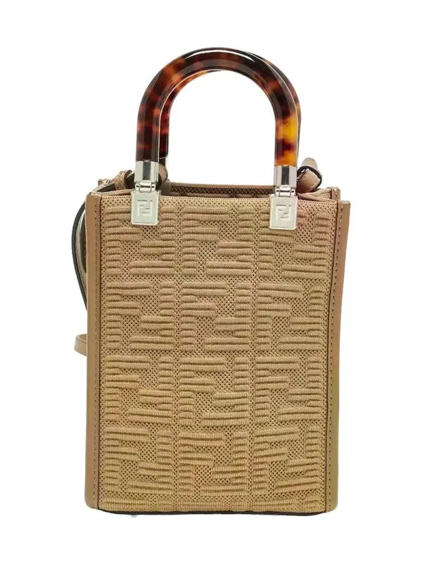 Fendi Mini Sunshine Tote Bag - Neutrals