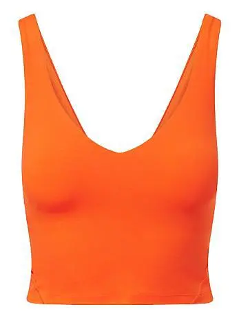 Lululemon Align V-neck Stretch-woven Top - Cherry Ember