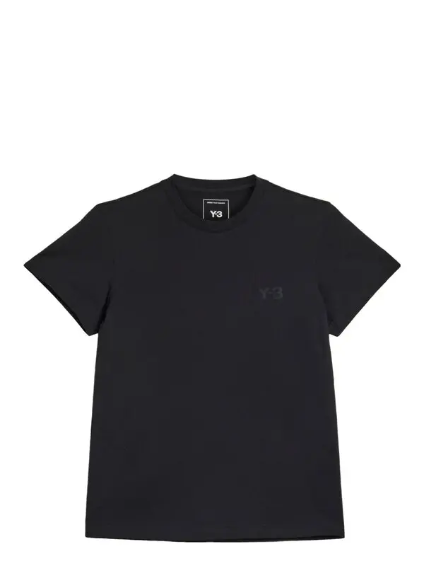 Y3 Logo Crewneck T-shirt - Black