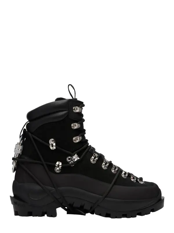 HELIOT EMIL Lace-up Ankle Boots - Black