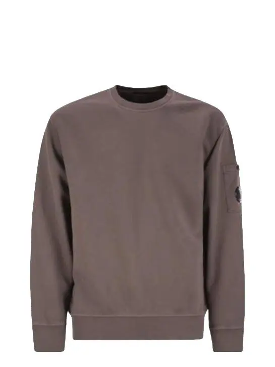 C.P. COMPANY Long Sleeve Sweatshirt - Black