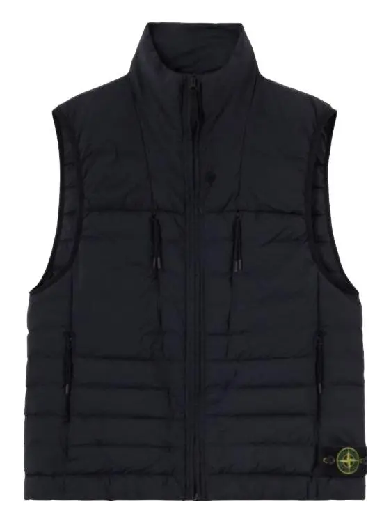 Stone Island Padded Down Vest - Blue