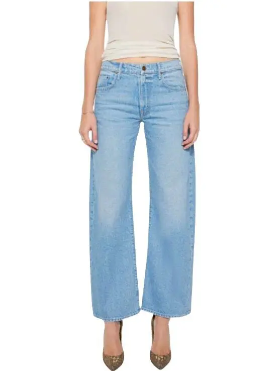 MOTHER The Whip Skimp Jeans - Blue
