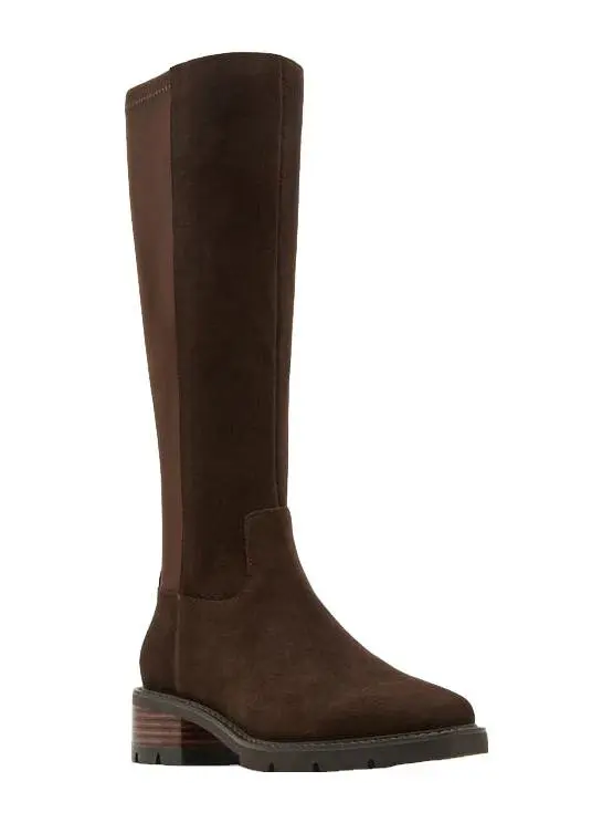 Blondo Harriet Waterproof Knee High Boots - Java Suede