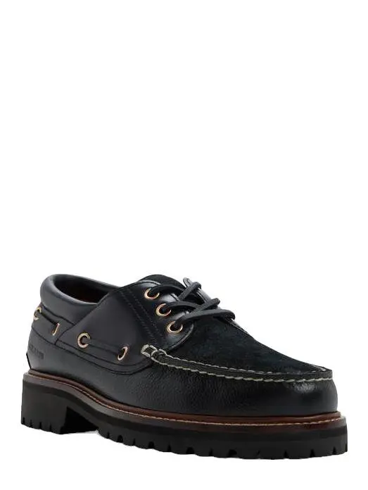 G.H.BASS Wanderer Boat Shoe - Black