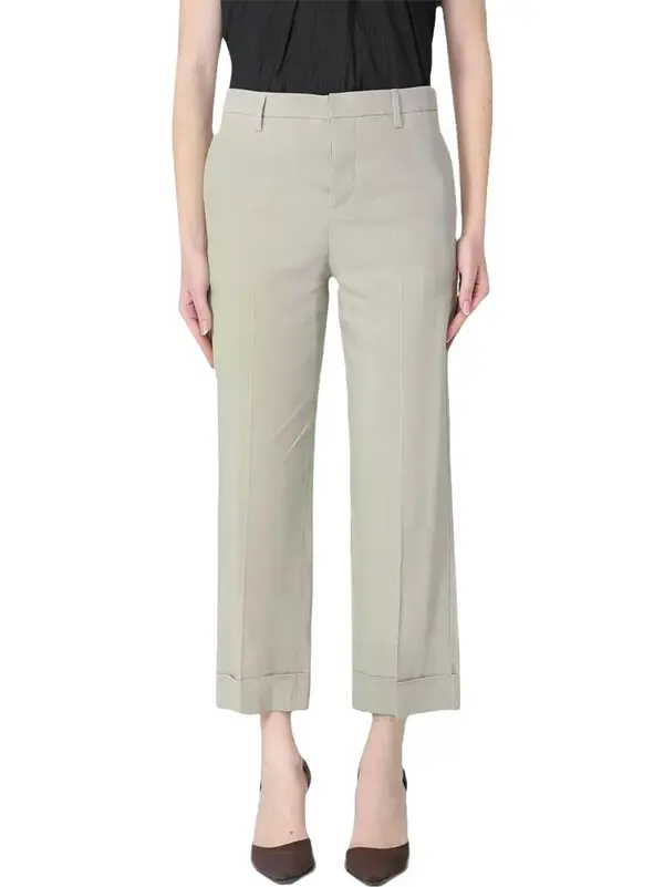 TELA Andrew Cropped Trousers - Grey