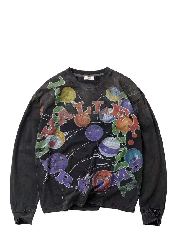 VALE FOREVER 8 Ball Long-sleeve T-shirt - Grey