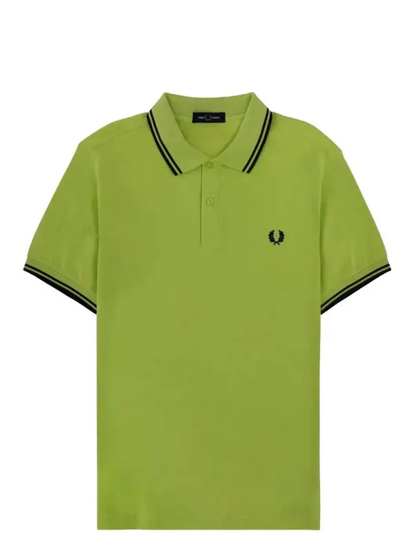 Fred Perry The Twin Tipped Polo Shirt - Green