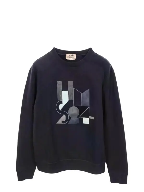 Hermès Crew-neck Sweatshirt - Blue