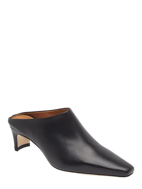 Staud Wally Mule With Blade Heel - Black