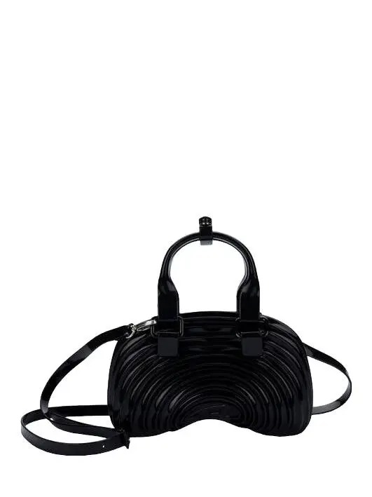 Melissa X Diesel Quantum Dome Shoulder Bag - Black/black