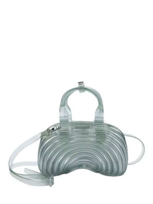 Melissa X Diesel Quantum Dome Shoulder Bag - Transparent Blue/silver