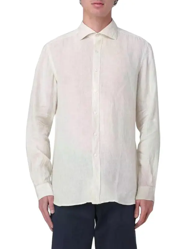 FAY Linen Shirt - Neutrals