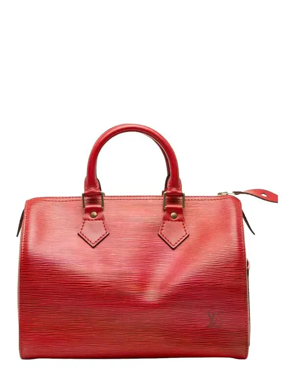 LOUIS VUITTON Epi Speedy 25 Boston Bag - Red