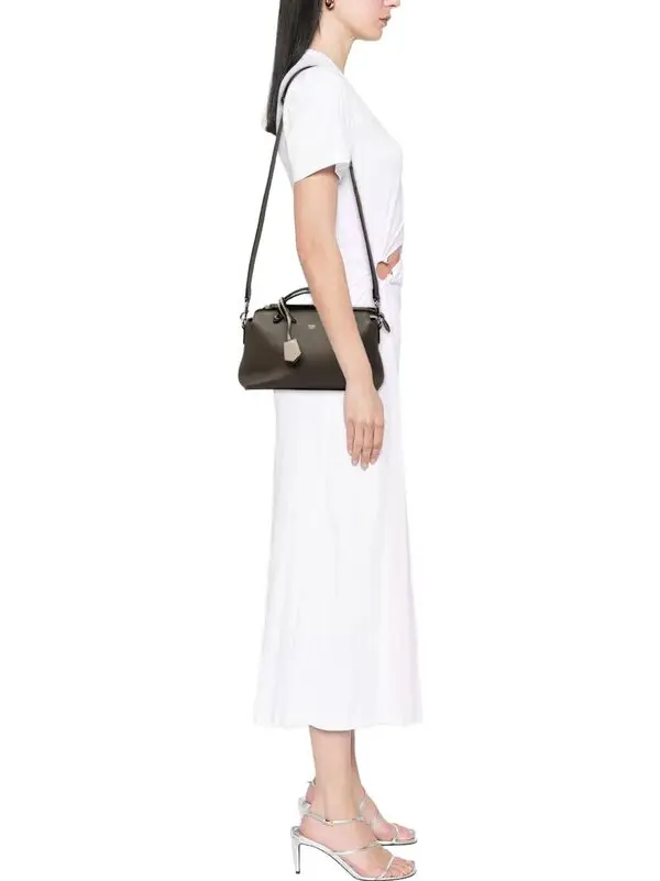 Fendi Leather The Way Satchel - Grey