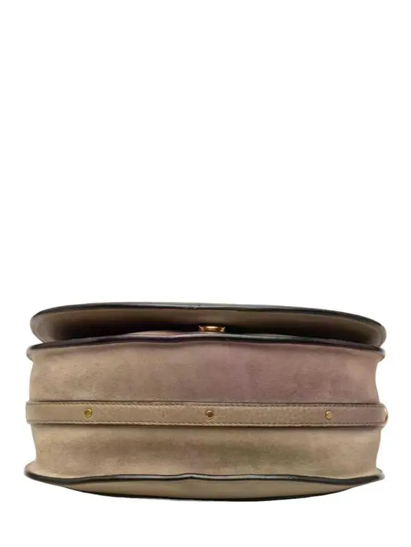 Chloé Medium Leather Nile Bracelet Satchel - Brown