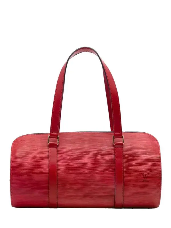 LOUIS VUITTON Epi Soufflot Handbag - Red