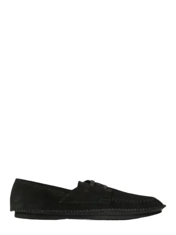 Premiata Suede Lace-up Shoes - Black