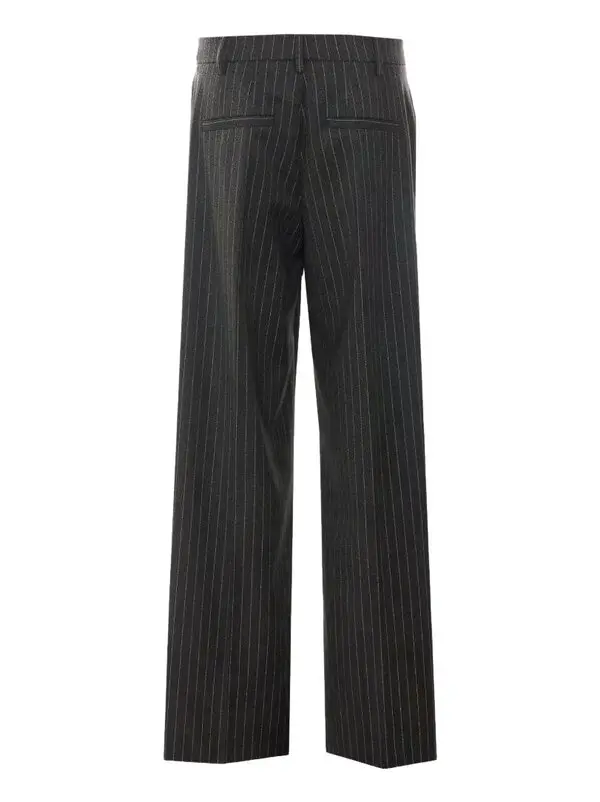 Zadig&Voltaire Stripe Pattern Tailored Trousers - Grey