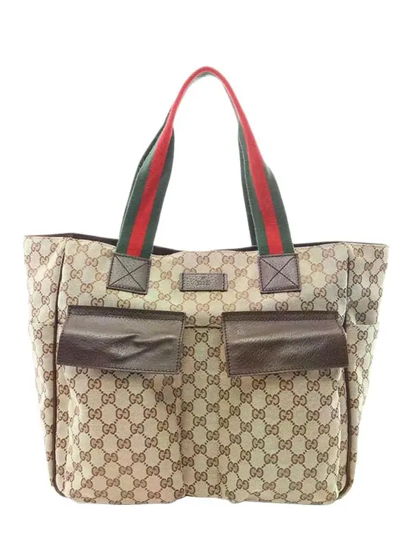 Gucci Gg Canvas Tote Bag - Neutrals