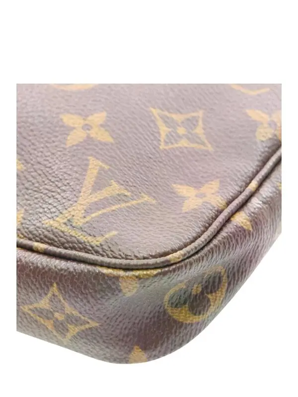 LOUIS VUITTON Monogram Pochette Accessoires Shoulder Bag - Brown