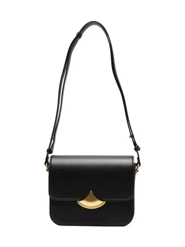 SESSUN Leather Shoulder Bag With Gold-tone Hardware - Black