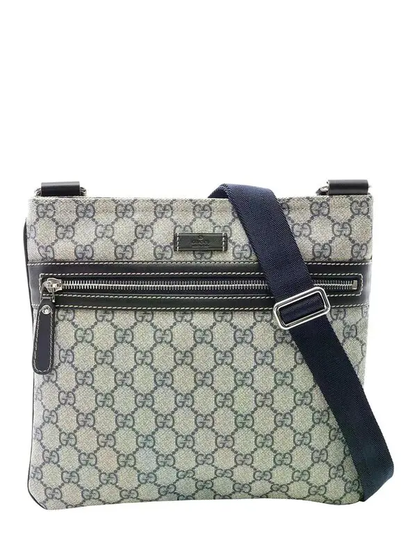 Gucci Gg Supreme Canvas Crossbody Bag - Neutrals