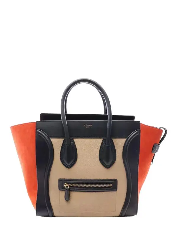 Celine Mini Luggage Tote Bag - Multicolour
