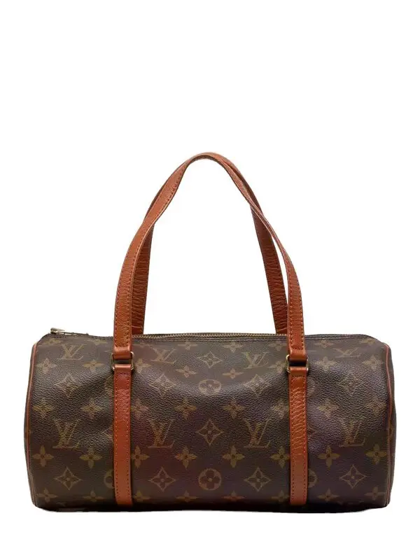 LOUIS VUITTON Monogram Papillon 30 Handbag - Brown