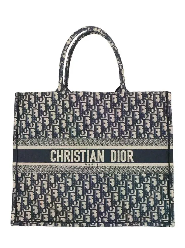 Dior Large Book Tote Bag - Blue