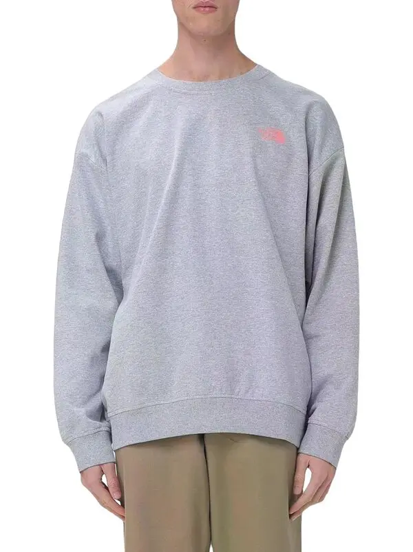 The North Face Graphic Print Cotton Sweater - Grey