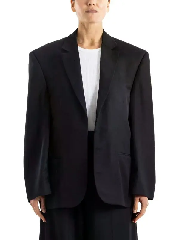 Balenciaga Oversized Blazer - Black