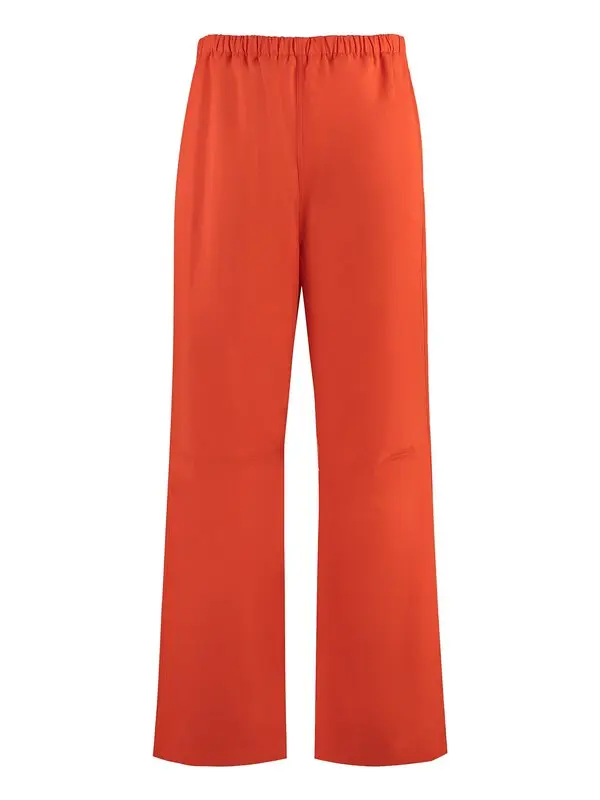 Gucci Poplin Cotton Skater Trousers - Orange