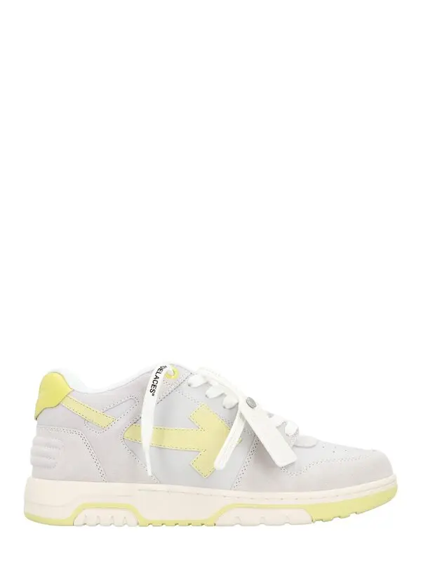 Off-White Out Of Office" Suede Sneakers - Grey