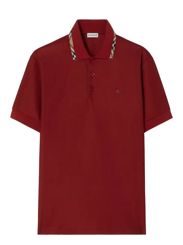 Burberry Knit With Signature Check Size - Marrone
