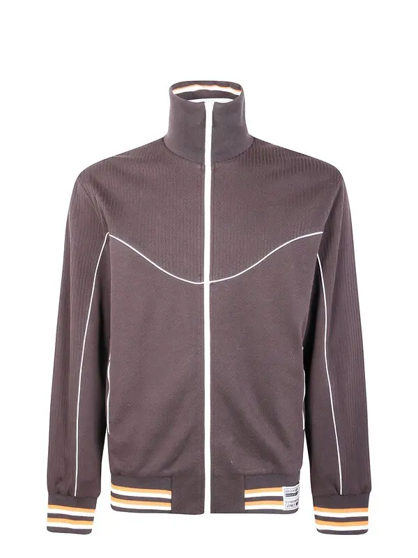 GOLDEN GOOSE Technical Zip Sweatshirt - Brown