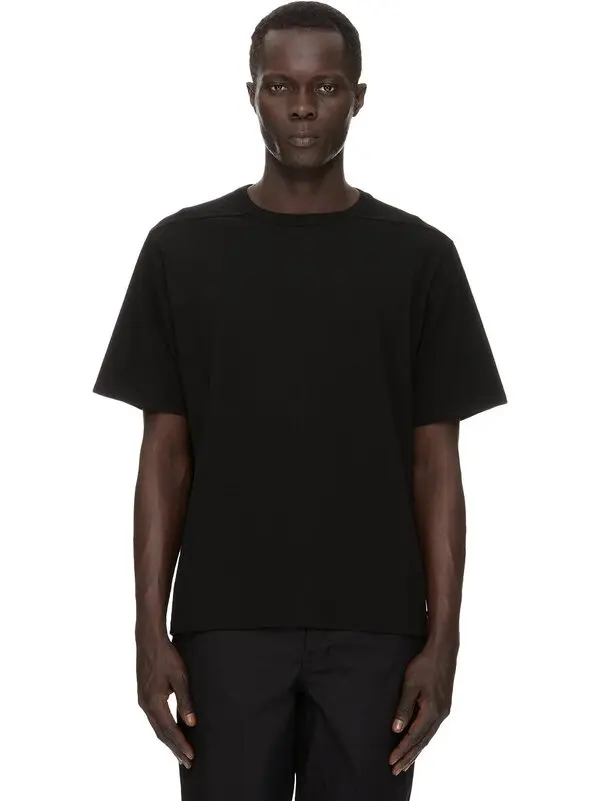 Rick Owens Round Neck T-shirt With Short Sleeves Size - Nero