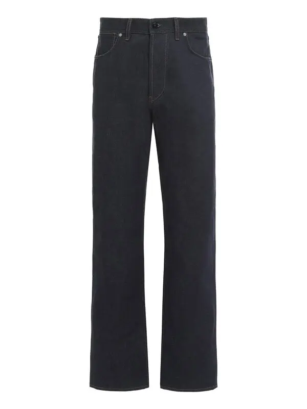 Stone Island Regular-fit Five-pocket Jeans - Blue