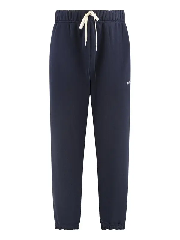 AUTRY Cotton Track Pants For With Back Pocket - Blue