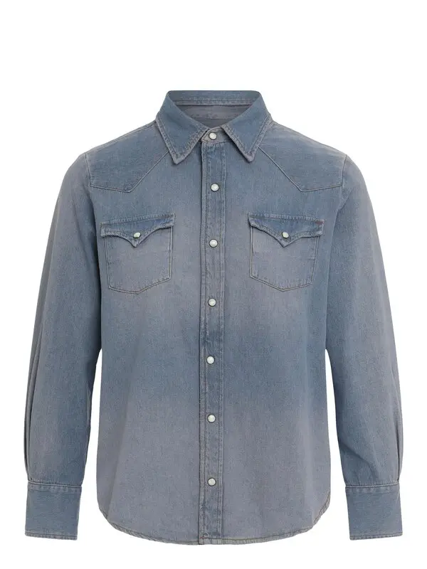 The Great. Western Shirt - Denim
