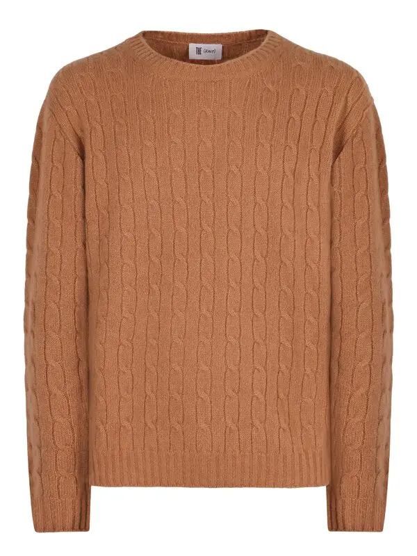 THE ALPHABET Cashmere-silk Blend Pullover - Camel